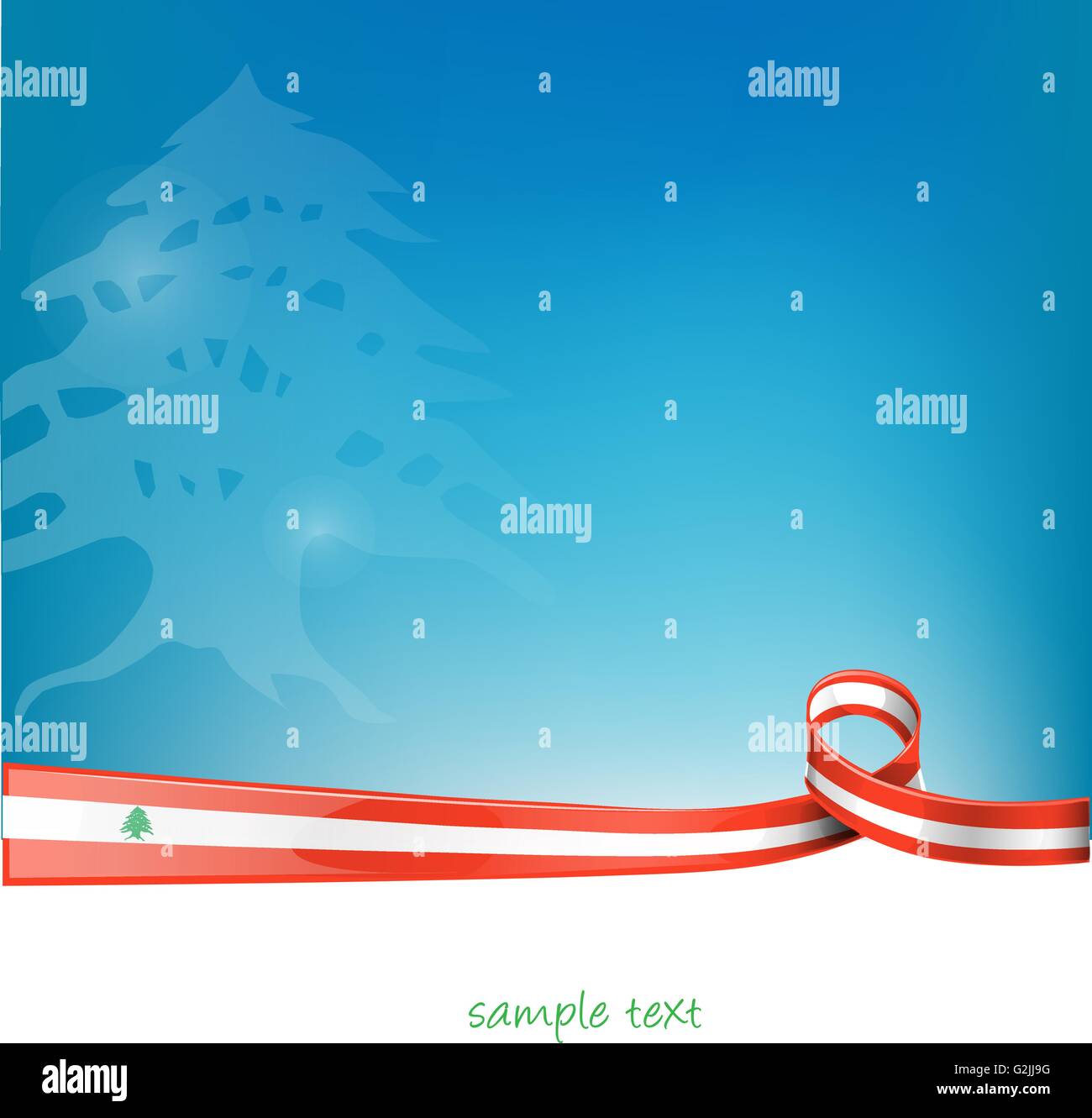 White background lebanon Stock Vector Images - Alamy