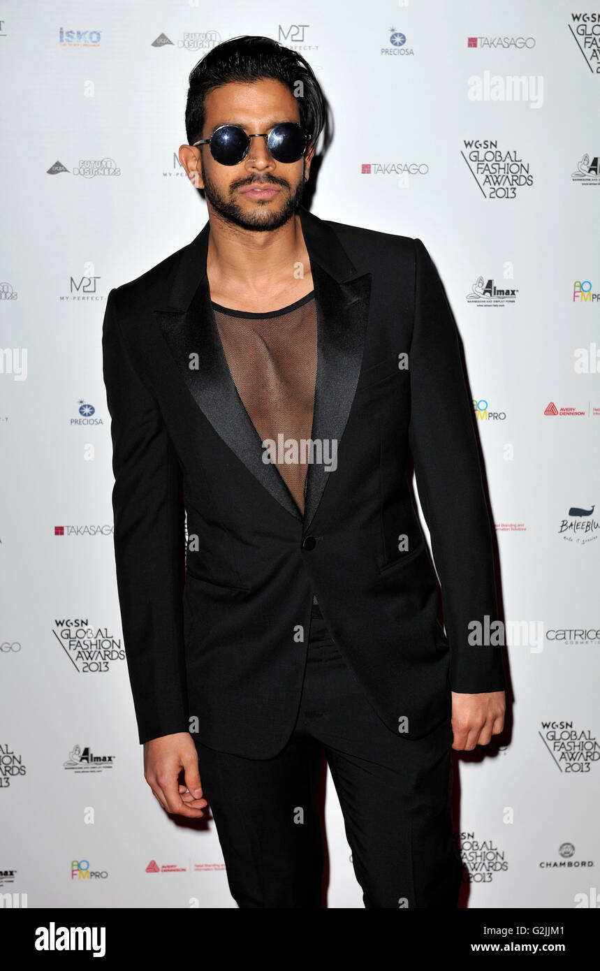 London. UK. Nik Thacker at the WGSN Global Fashion Awards at the ...