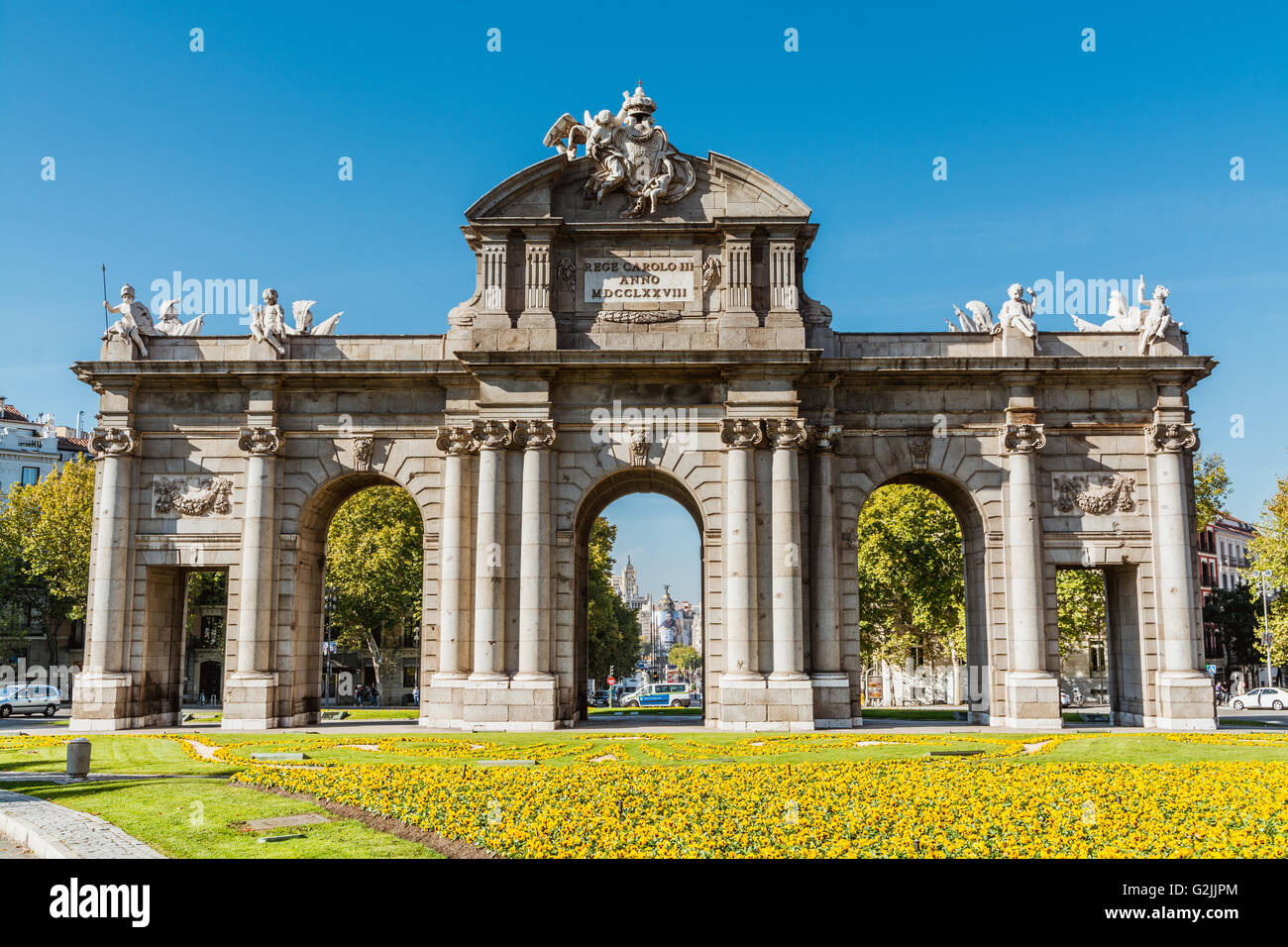 Alcala gate hi-res stock photography and images - Alamy