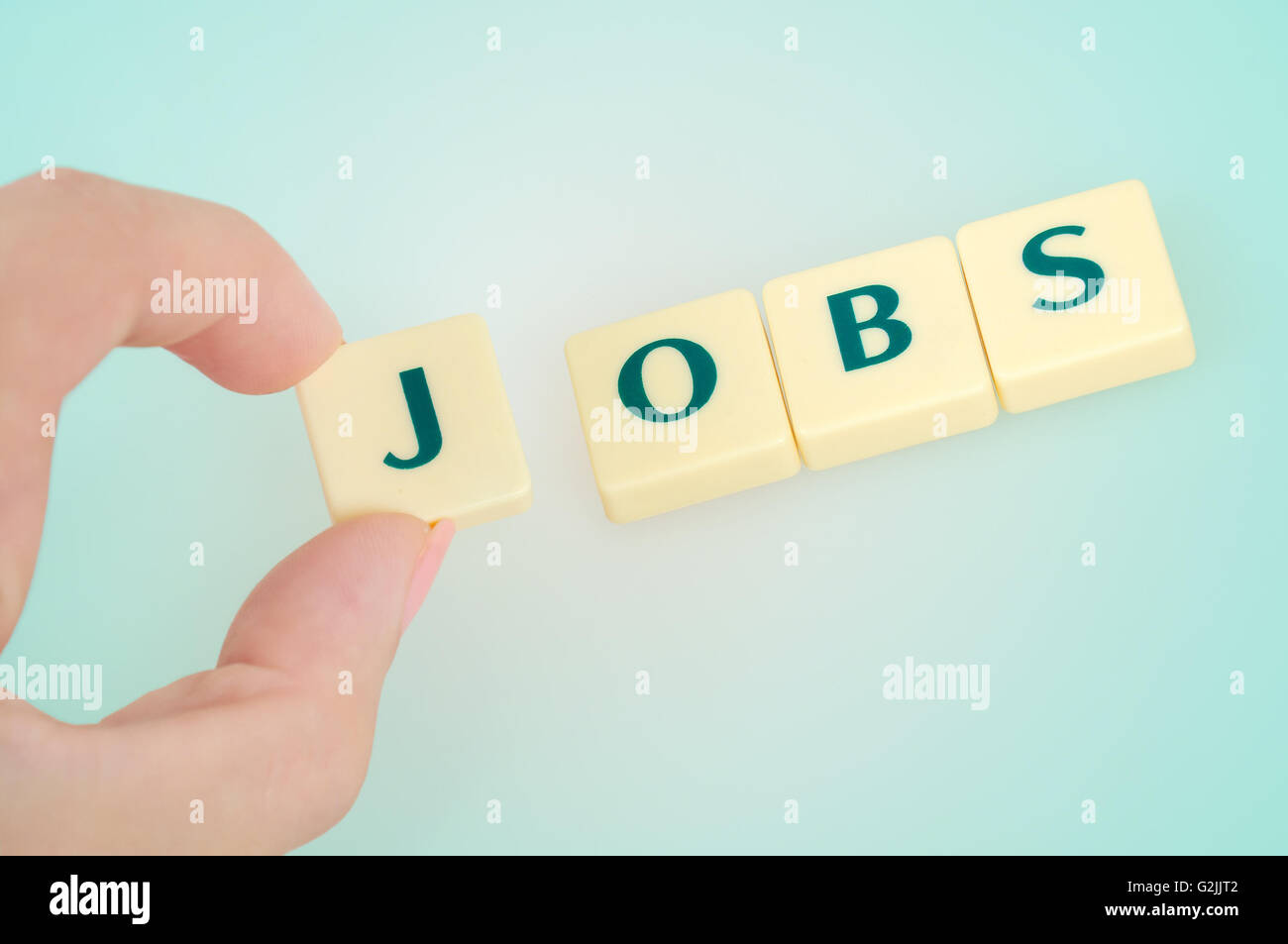 Jobs word hi-res stock photography and images - Alamy