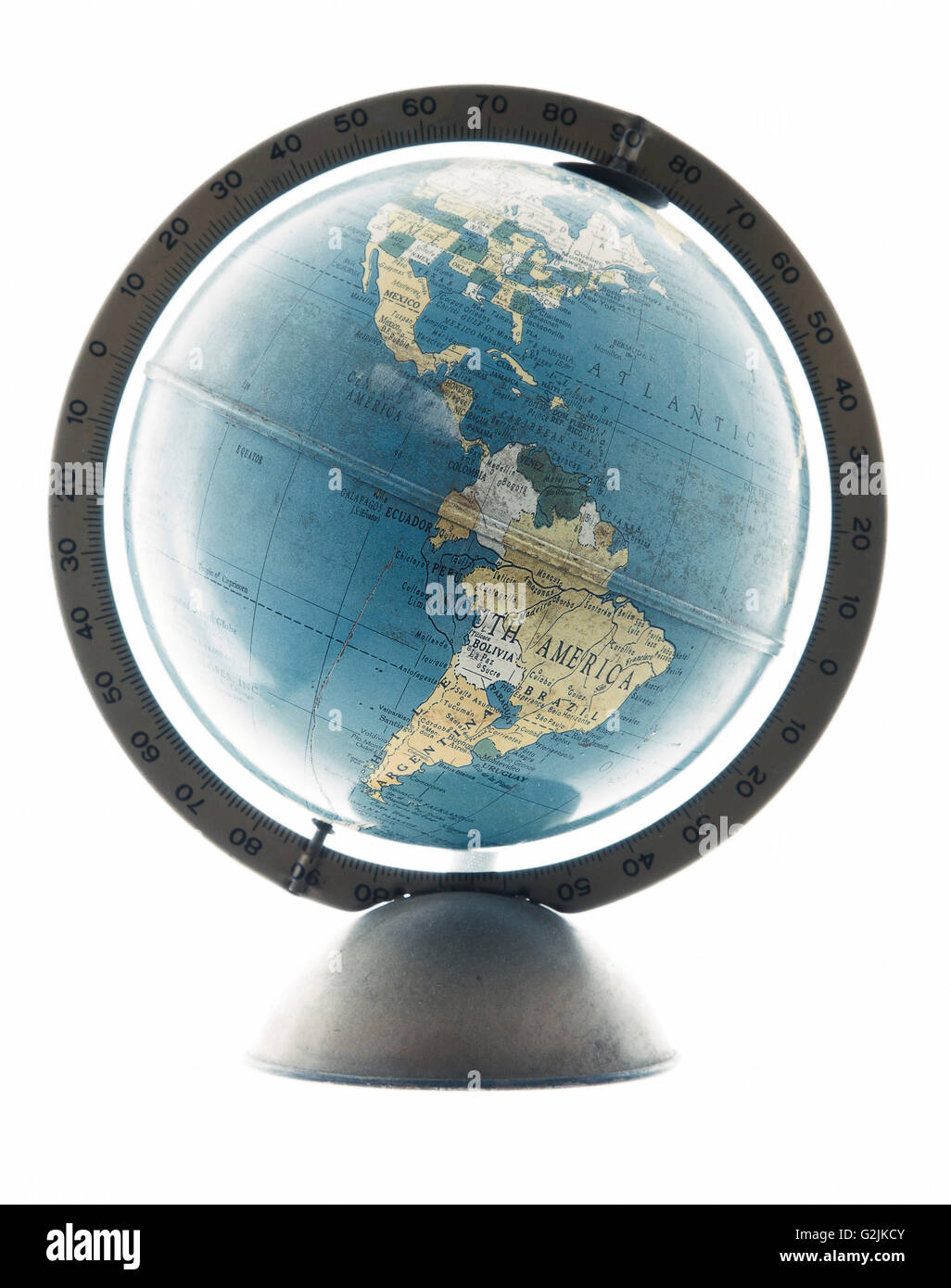 Globe topography map hi-res stock photography and images - Alamy