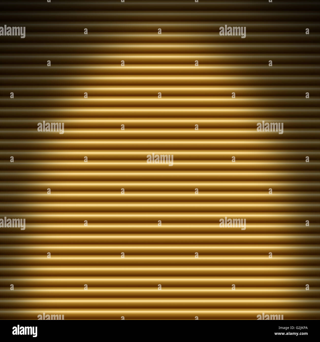 Horizontal gold tube background texture lit from overhead Stock Photo ...