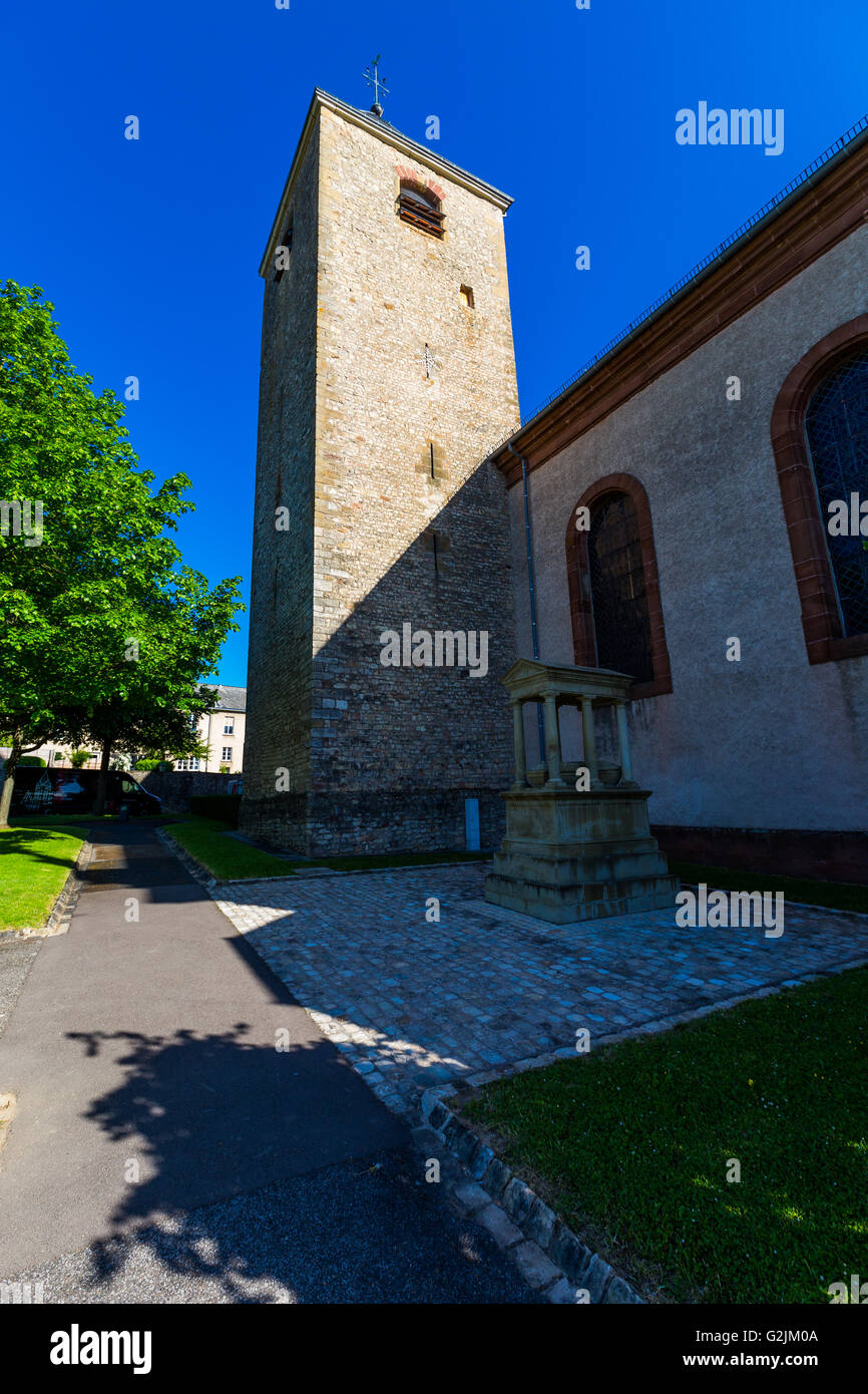 Church in Remich Stock Photo - Alamy