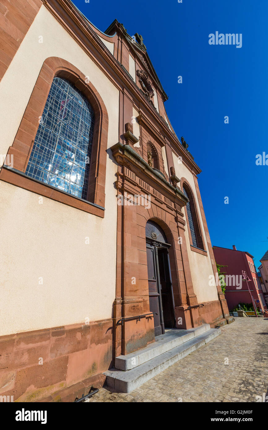 Church in Remich Stock Photo - Alamy