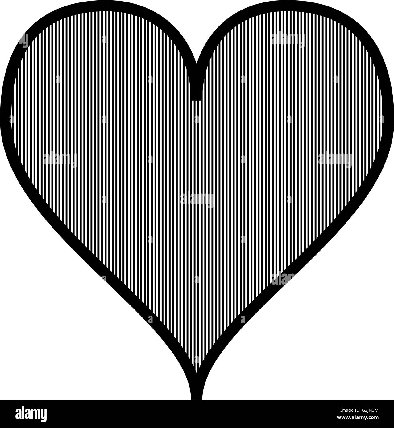 Gray heart, vector Stock Vector Image & Art - Alamy