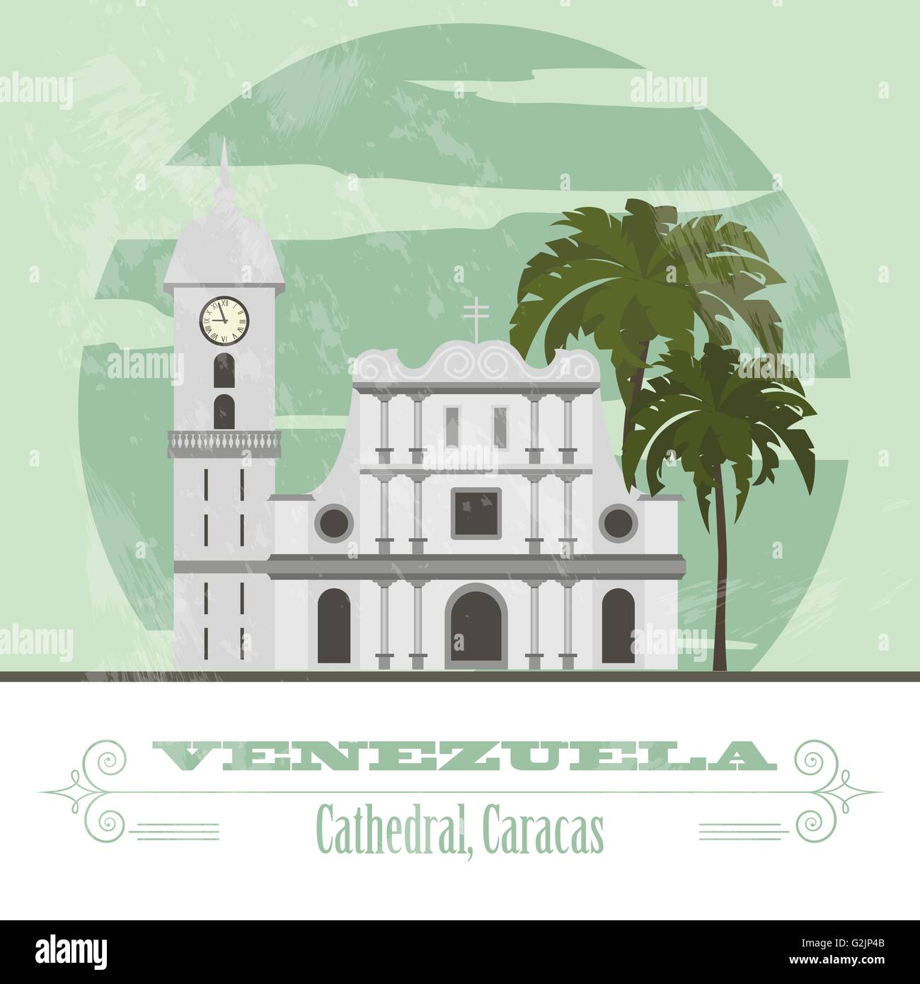 Historical caracas Stock Vector Images - Alamy