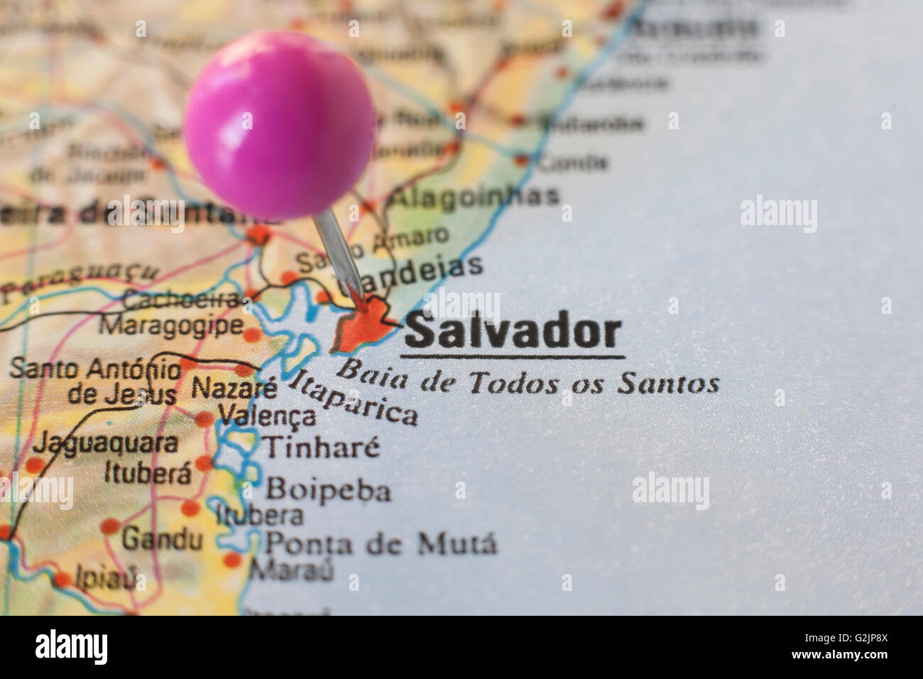 Bahia map hi-res stock photography and images - Alamy