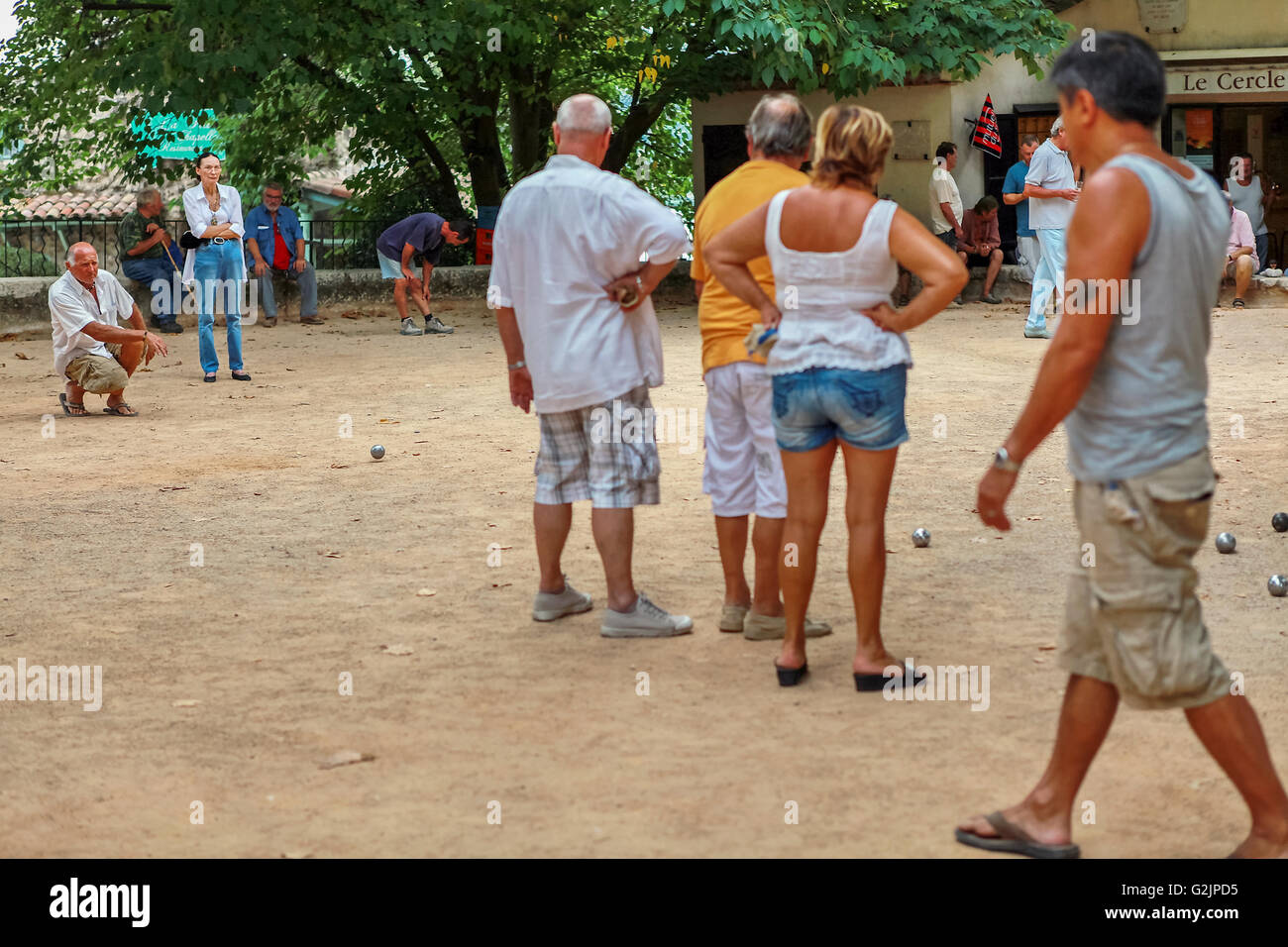 Bocce ball beach hi-res stock photography and images - Alamy