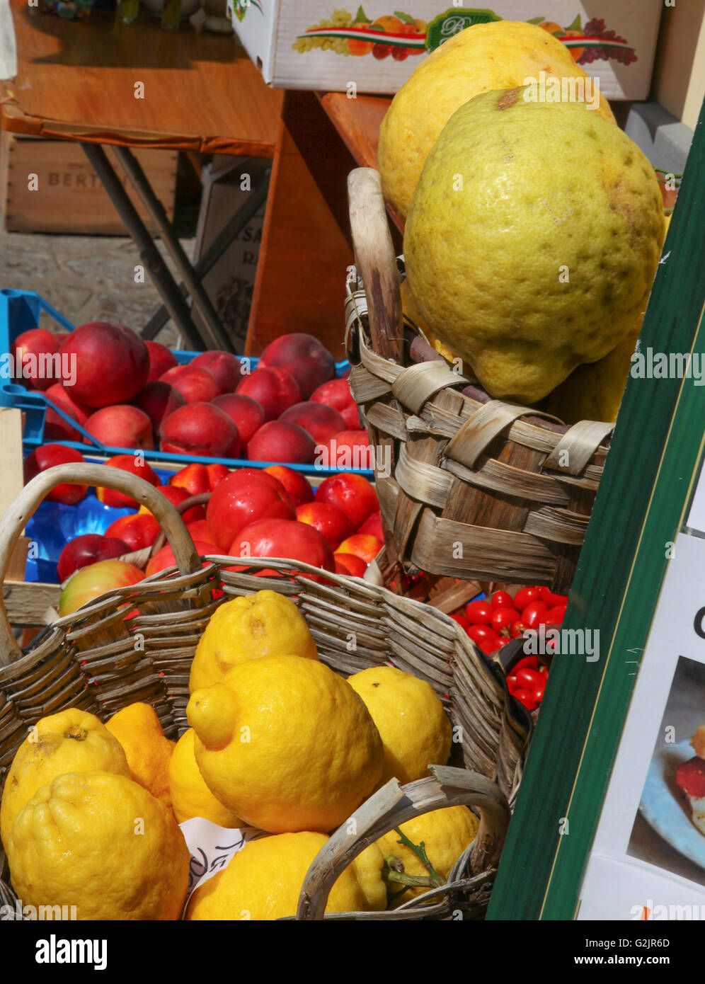 The lemons are heavy with juice, knobbly and pointed, with an intense ...