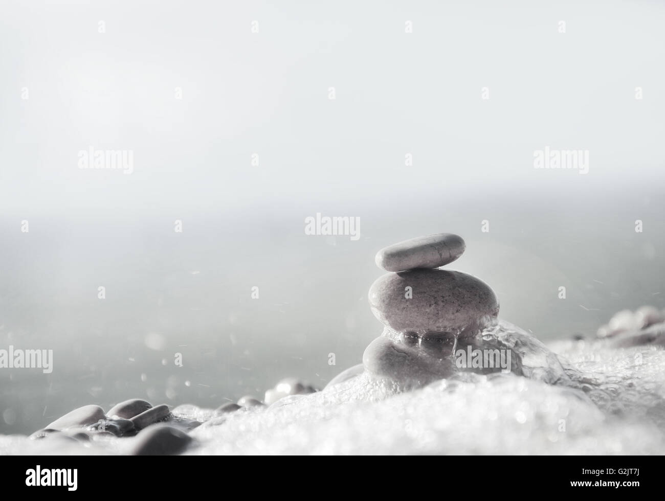 stones on the beach Stock Photo - Alamy