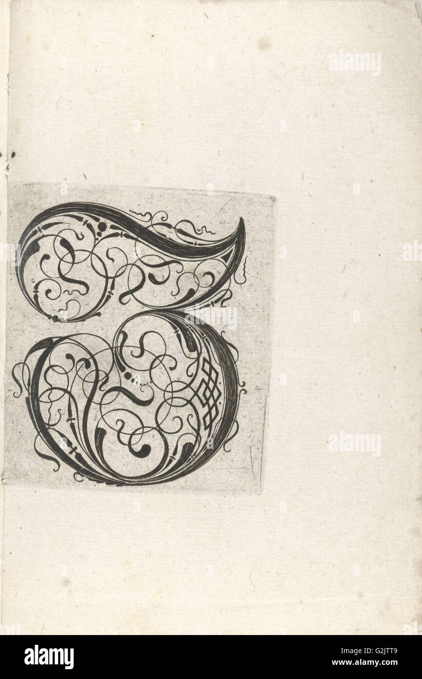Letter Z, Anonymous, c. 1600 - c. 1699 Stock Photo - Alamy