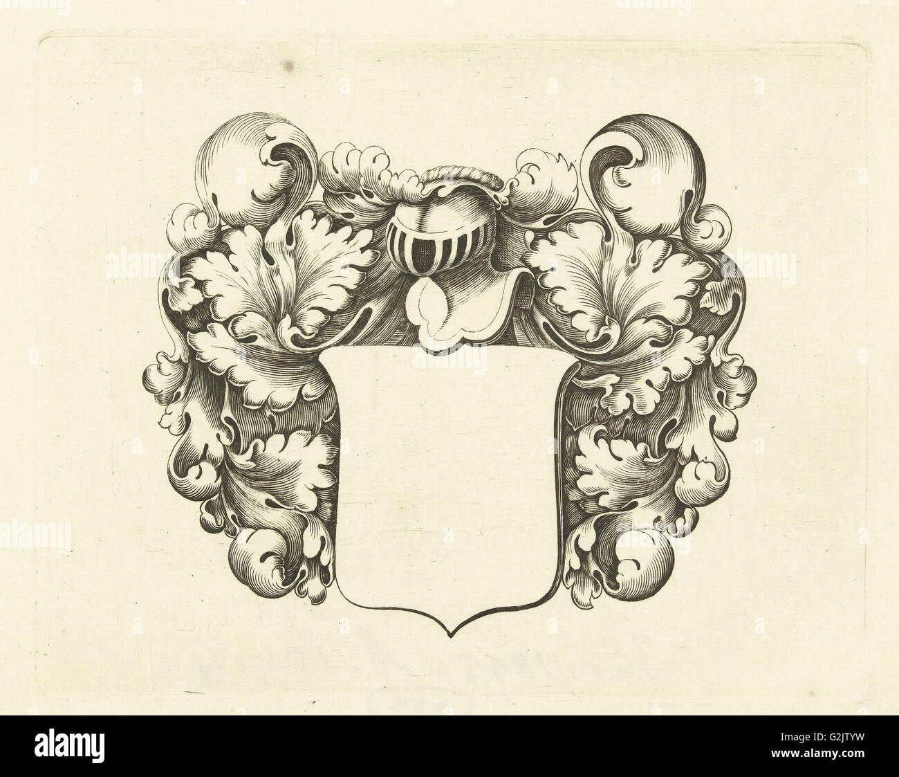 Coat of arms, Anonymous, c. 1600 - c. 1699 Stock Photo - Alamy