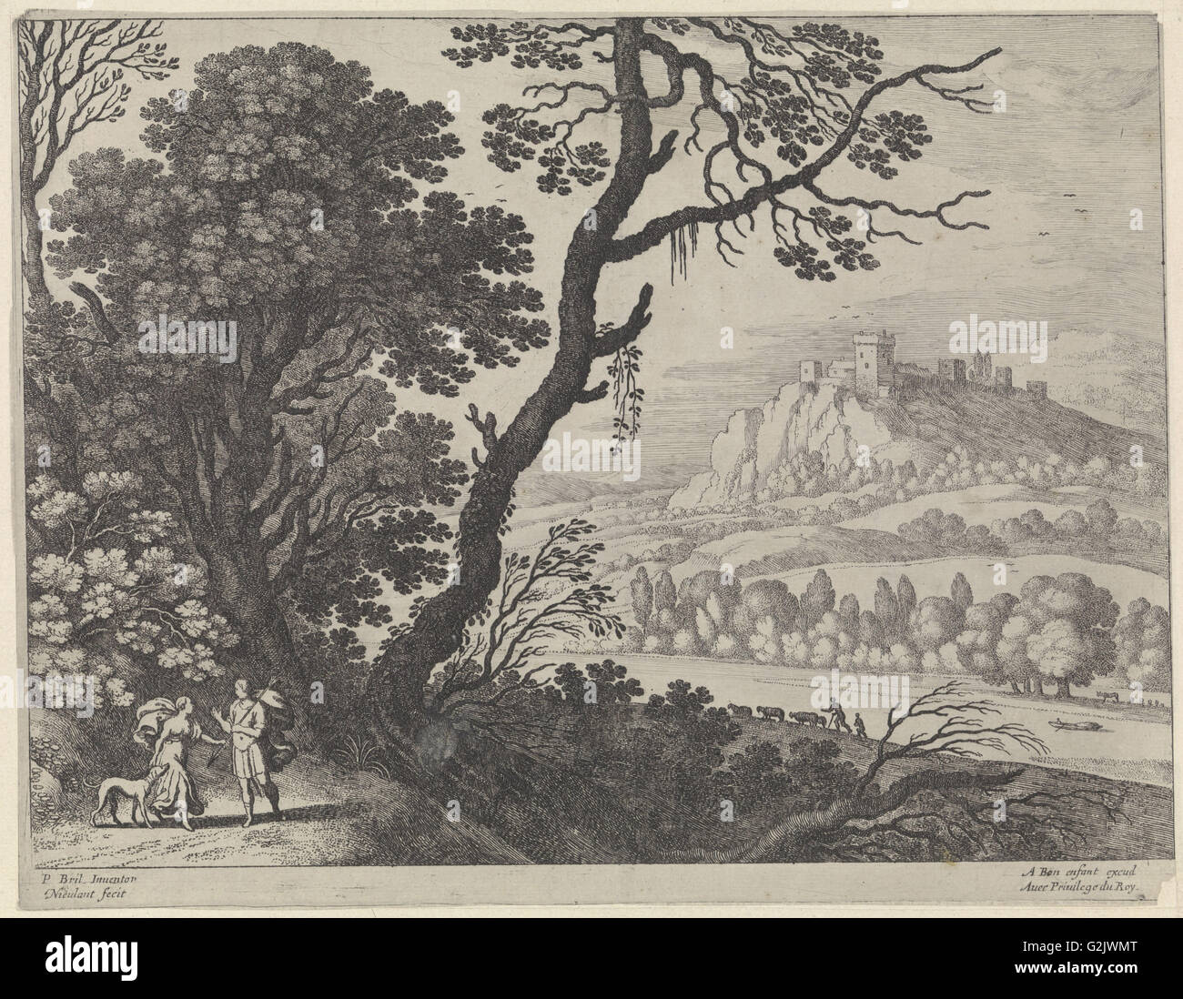 Venus and Adonis, Willem van Nieulandt (II), Antoine Bonenfant, 1594 ...