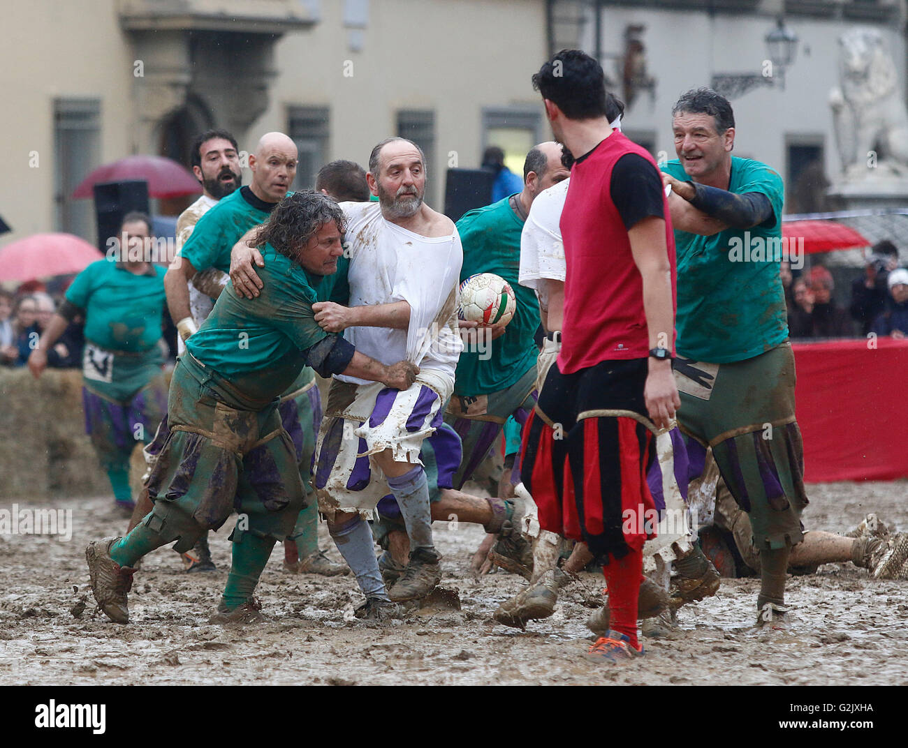 CALCIO STORICO FIORENTINO,FLORENCE Stock Photo - Alamy