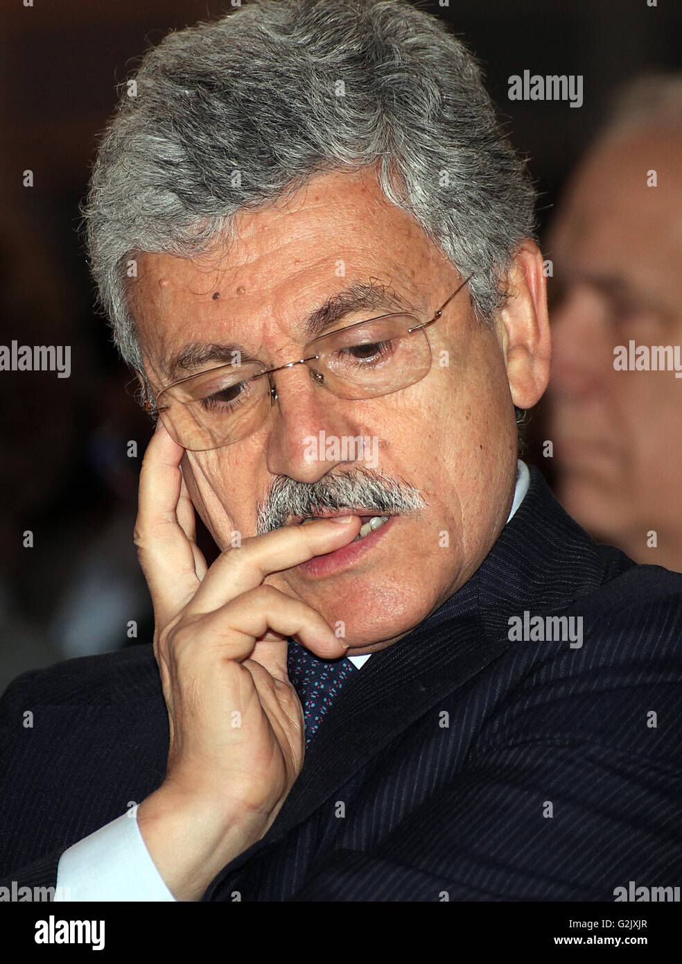 massimo d'alema ,political, Italian Stock Photo - Alamy