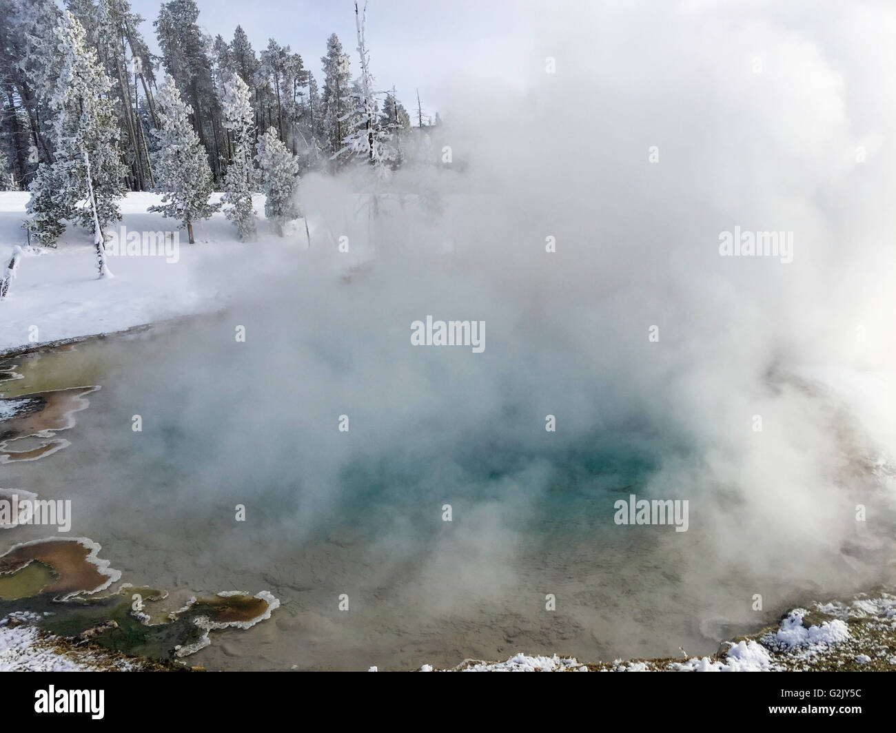Largest hot spring in usa hi-res stock photography and images - Alamy