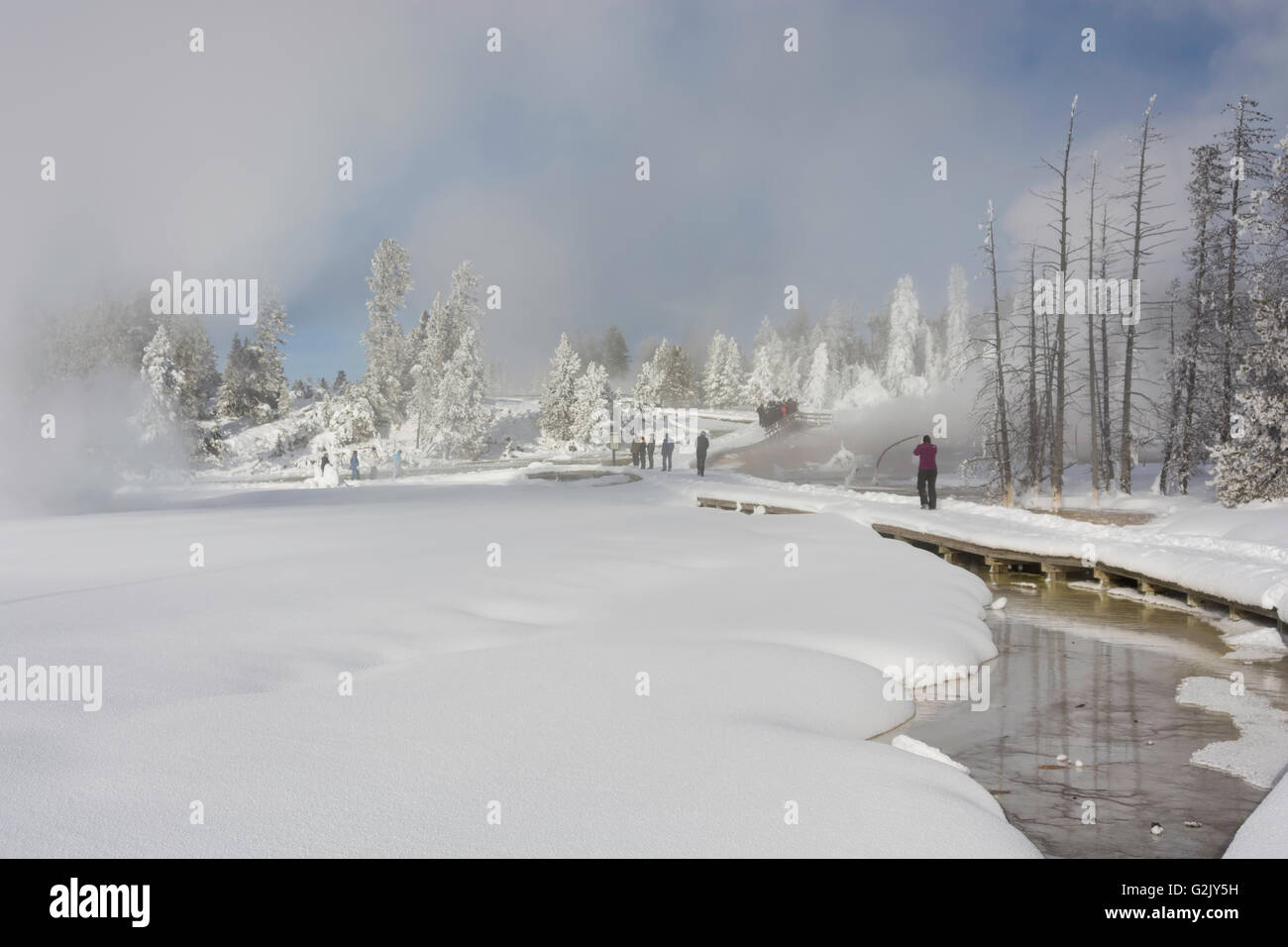 Geyser basins hi-res stock photography and images - Alamy