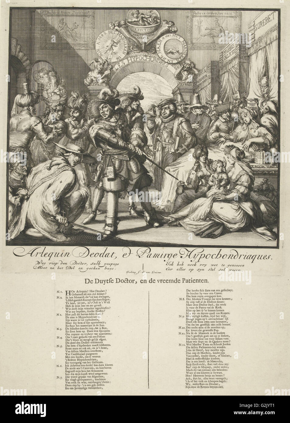 Angry louis xiv hi-res stock photography and images - Alamy