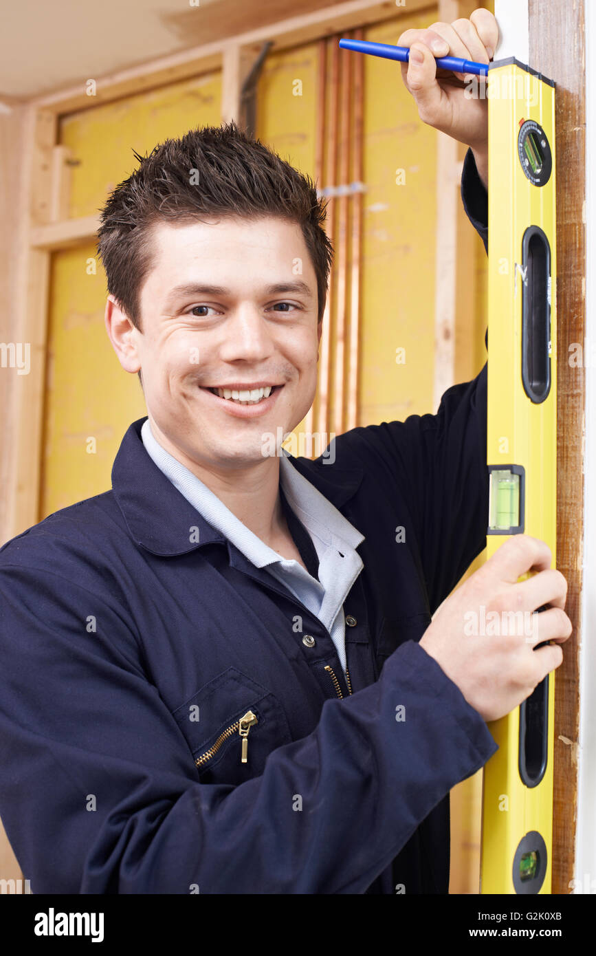 Builder portrait hi-res stock photography and images - Alamy