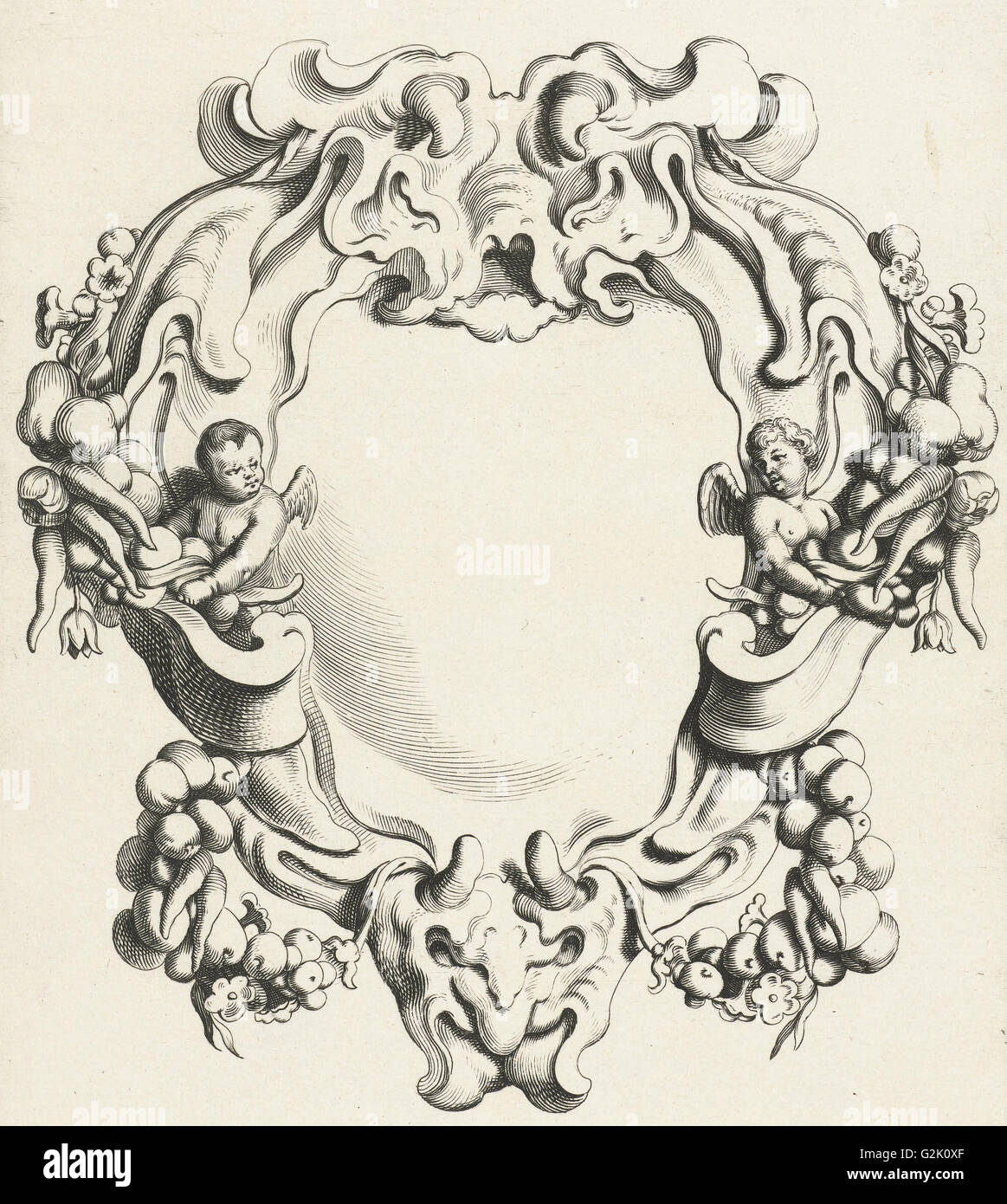 Putti holding fruit hi-res stock photography and images - Alamy