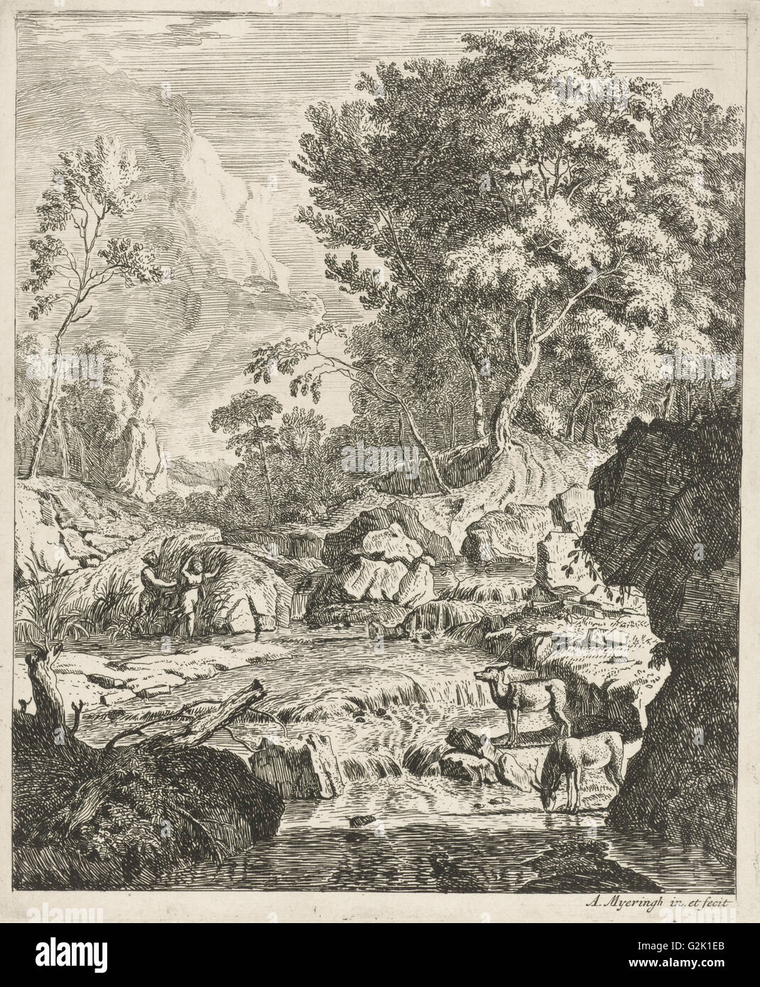 Nymph syrinx turns hi-res stock photography and images - Alamy