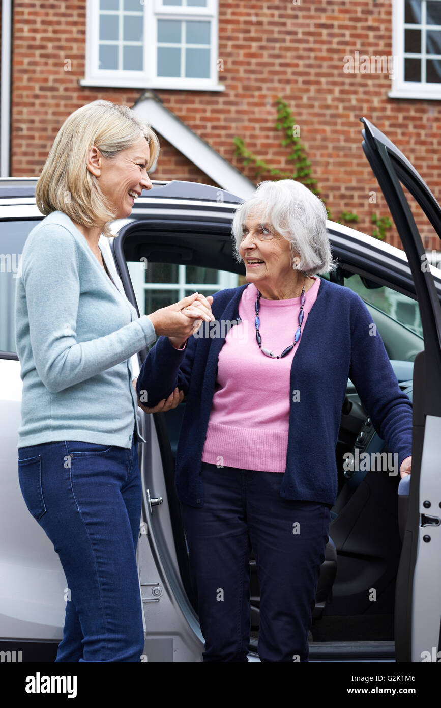 Giving a lift hi-res stock photography and images - Alamy
