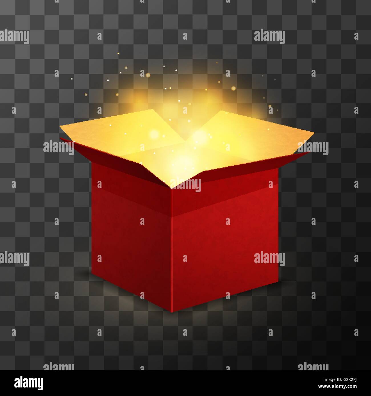 Light box yellow presentation Stock Vector Images - Alamy