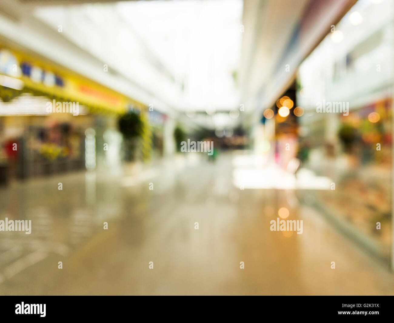 Abstract blurred shopping mall background hi-res stock photography and ...