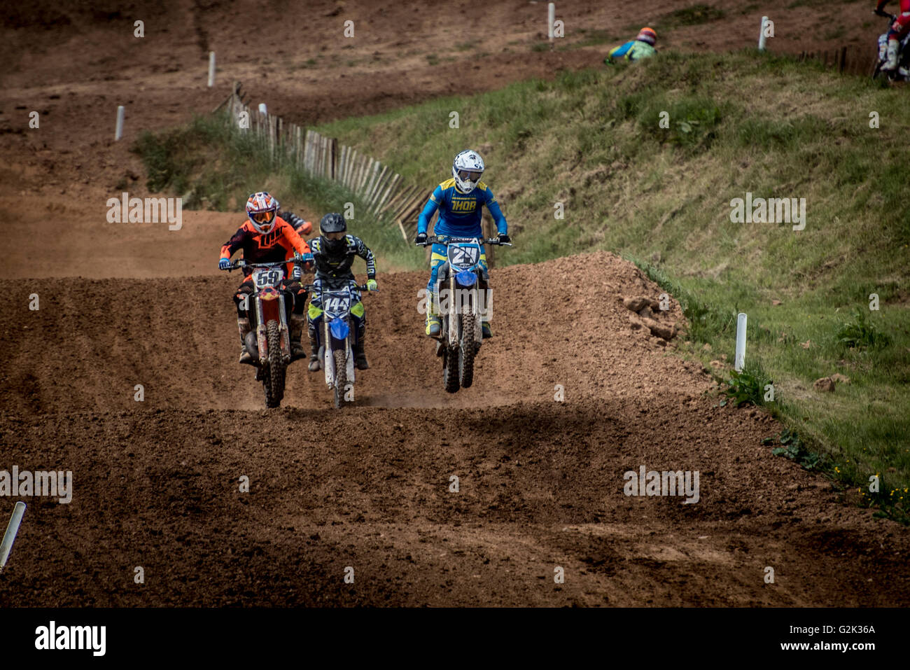 Motorcross riders at cheddar moto park Stock Photo - Alamy