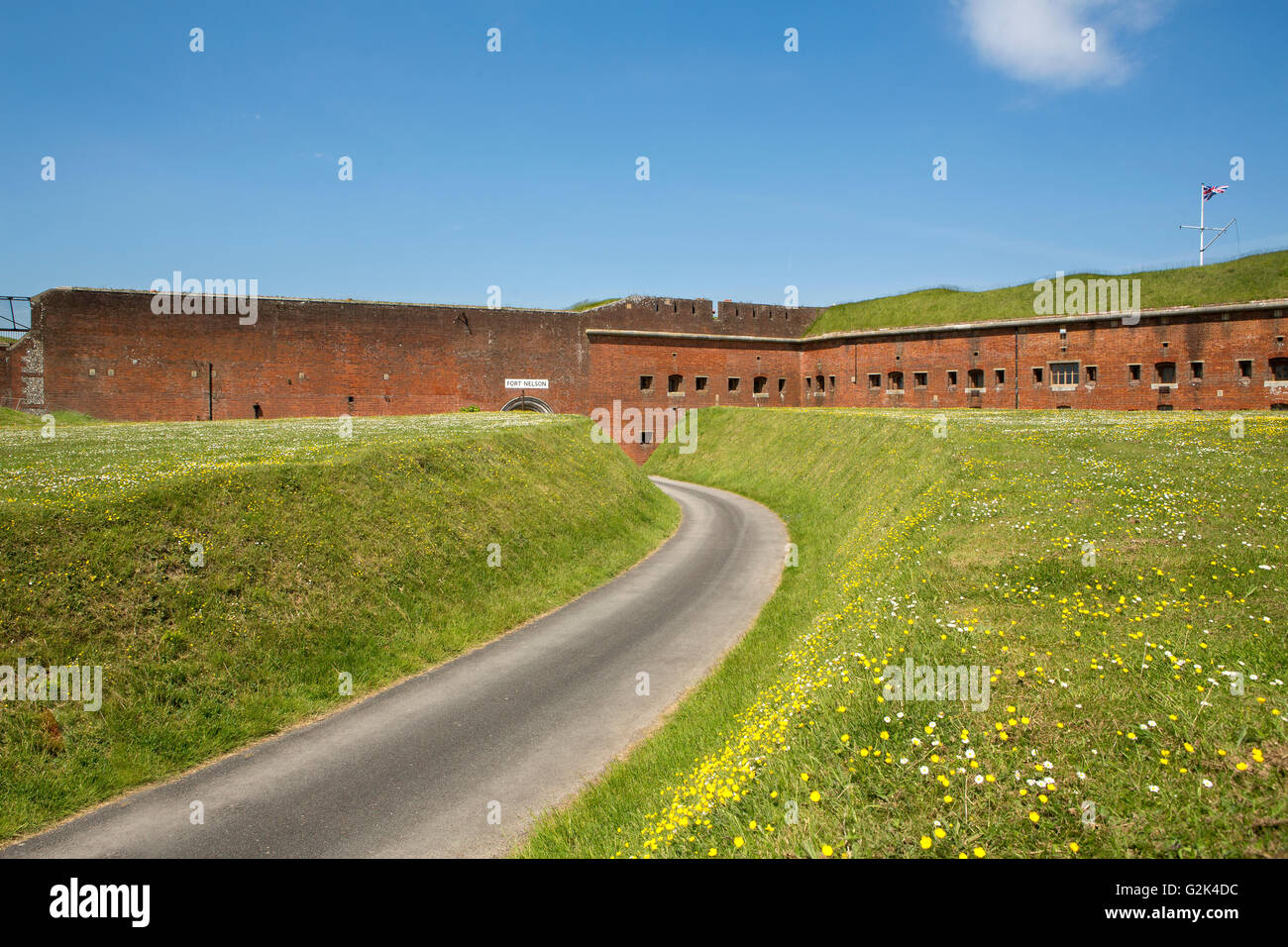 Victorian fort ditch hi-res stock photography and images - Alamy