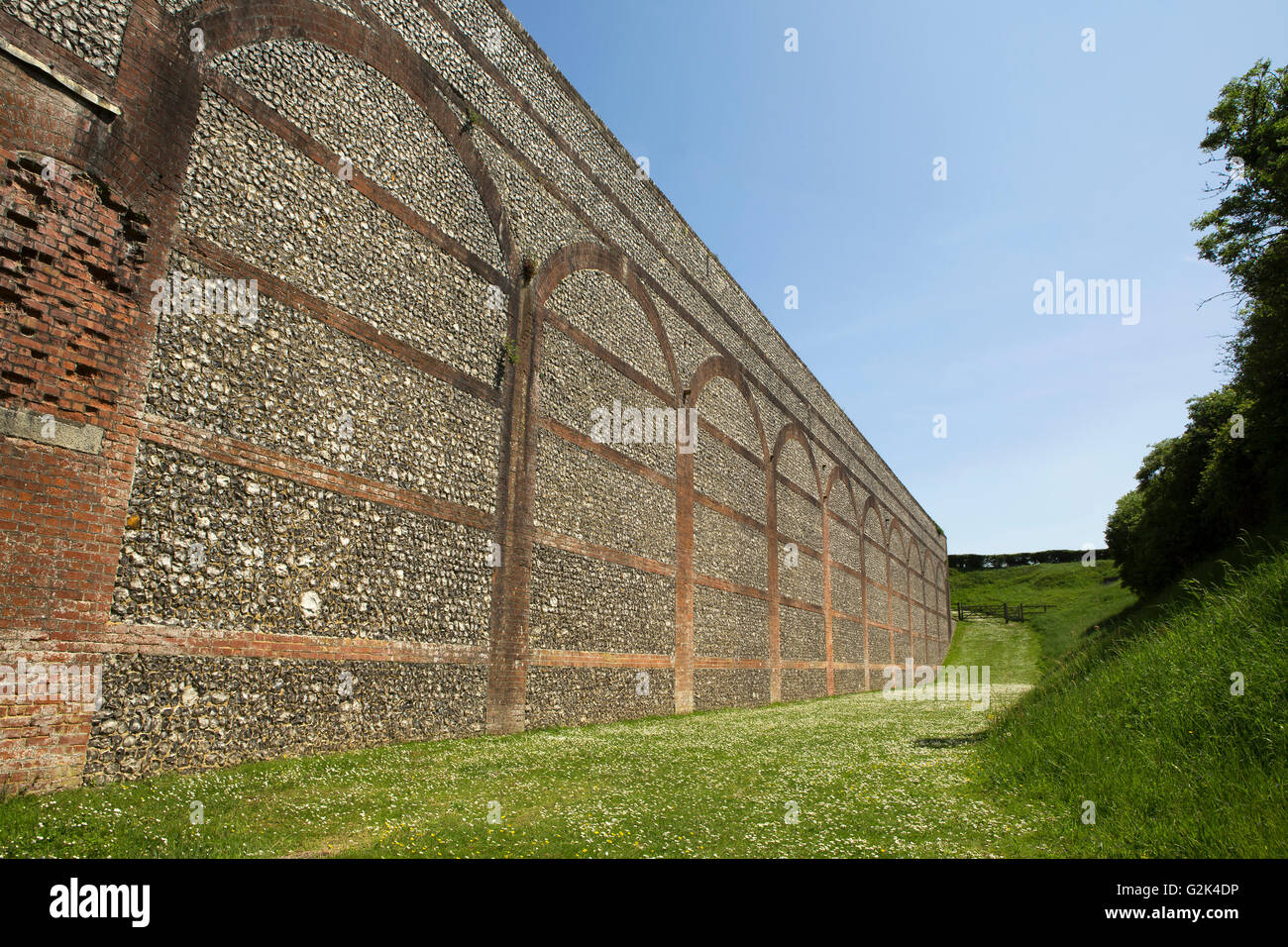 Victorian fort ditch hi-res stock photography and images - Alamy