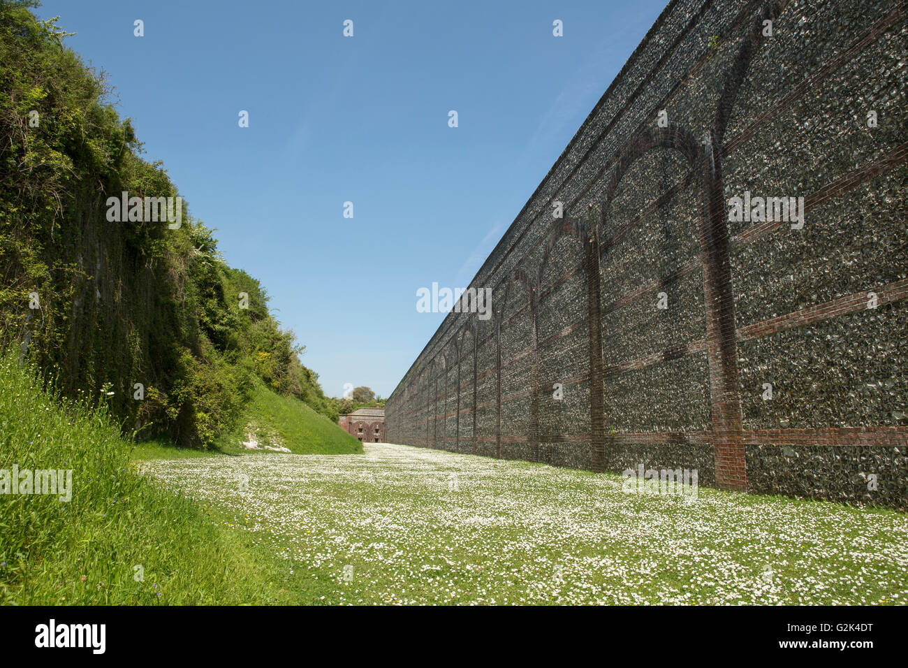 Victorian fort ditch hi-res stock photography and images - Alamy
