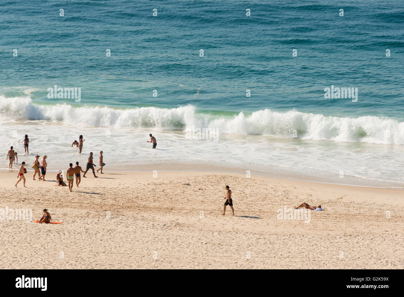 Brazil rio beach people hi-res stock photography and images - Alamy