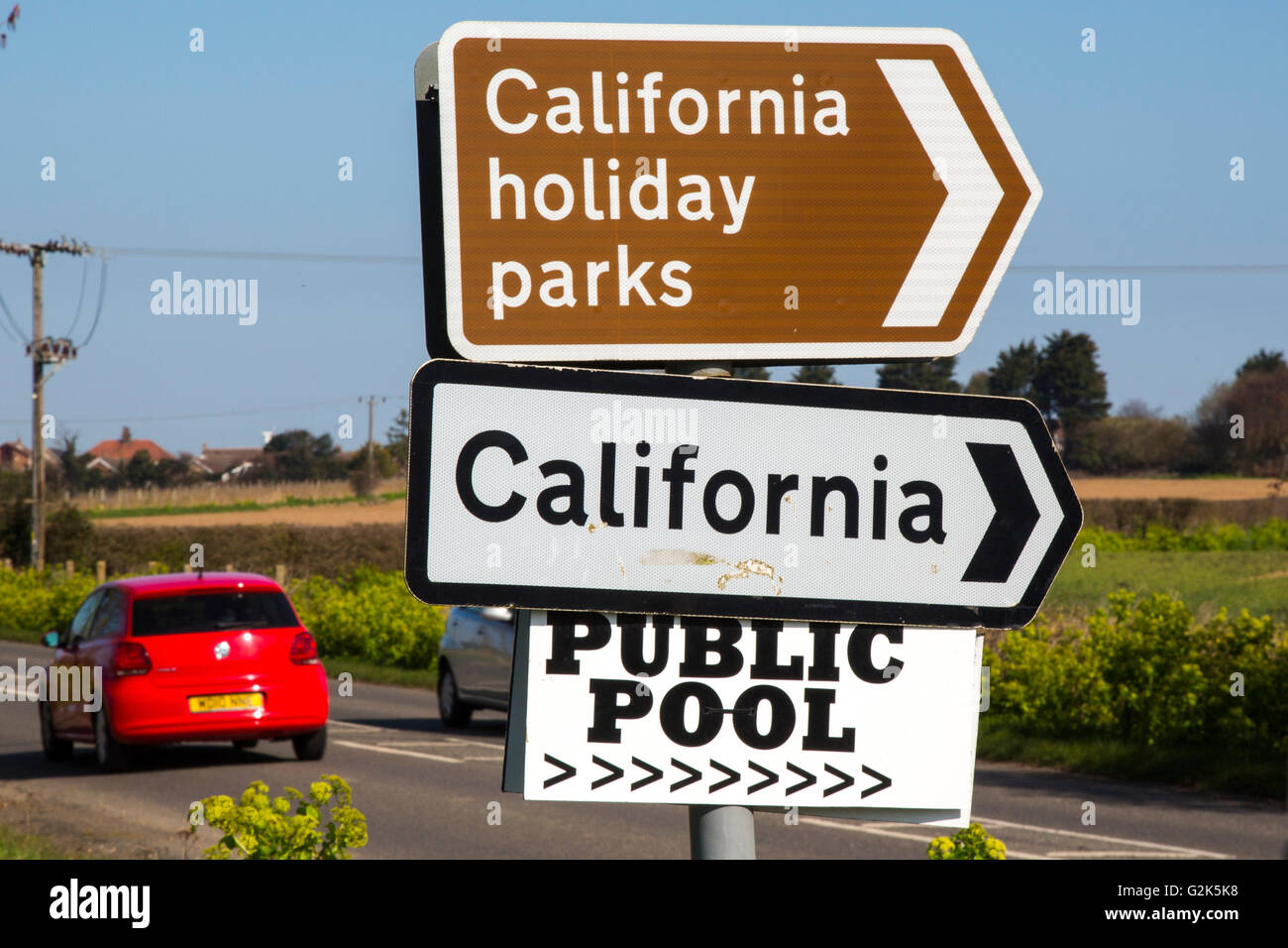 california norfolk uk Stock Photo - Alamy