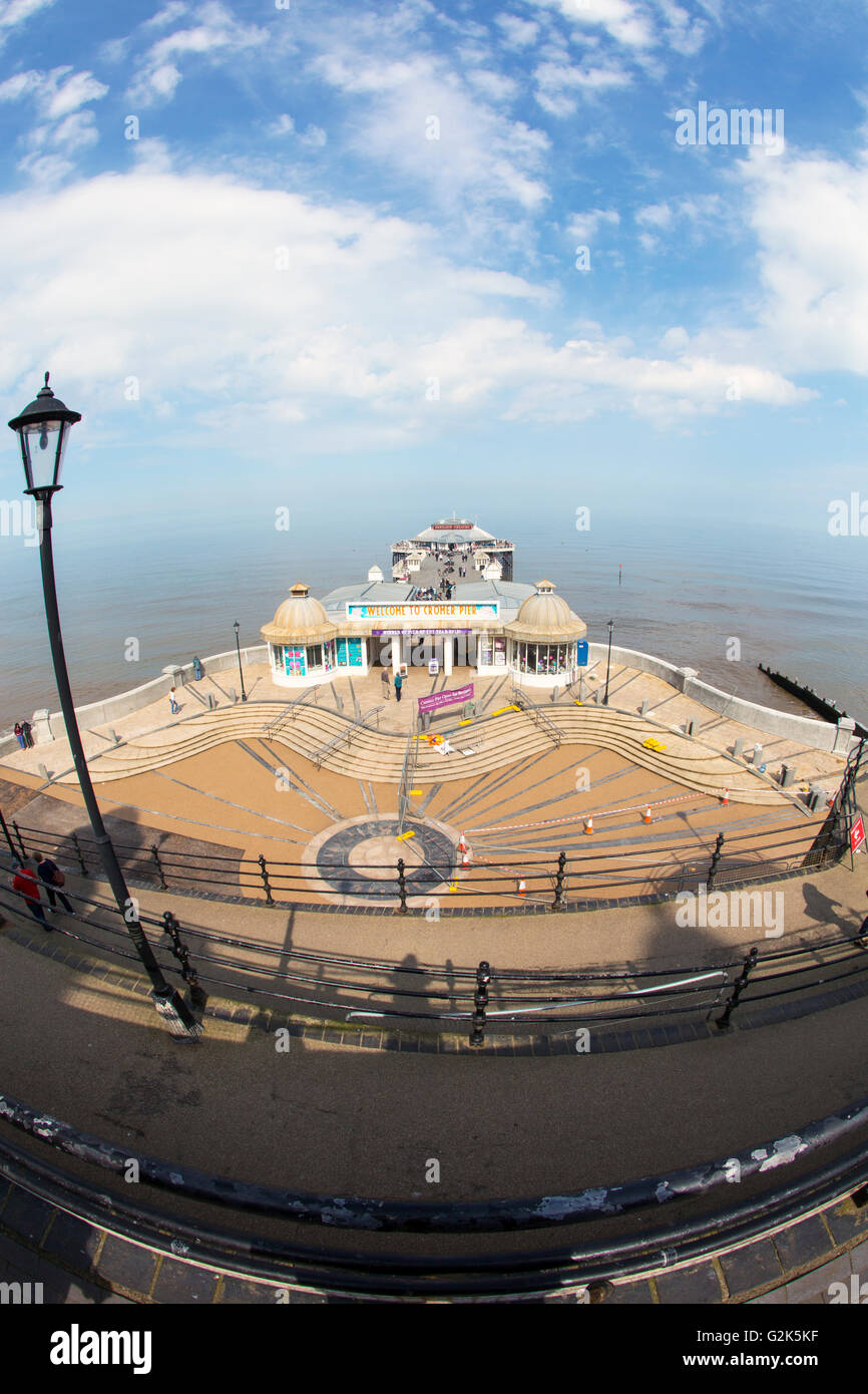 cromer pier norfolk uk Stock Photo - Alamy