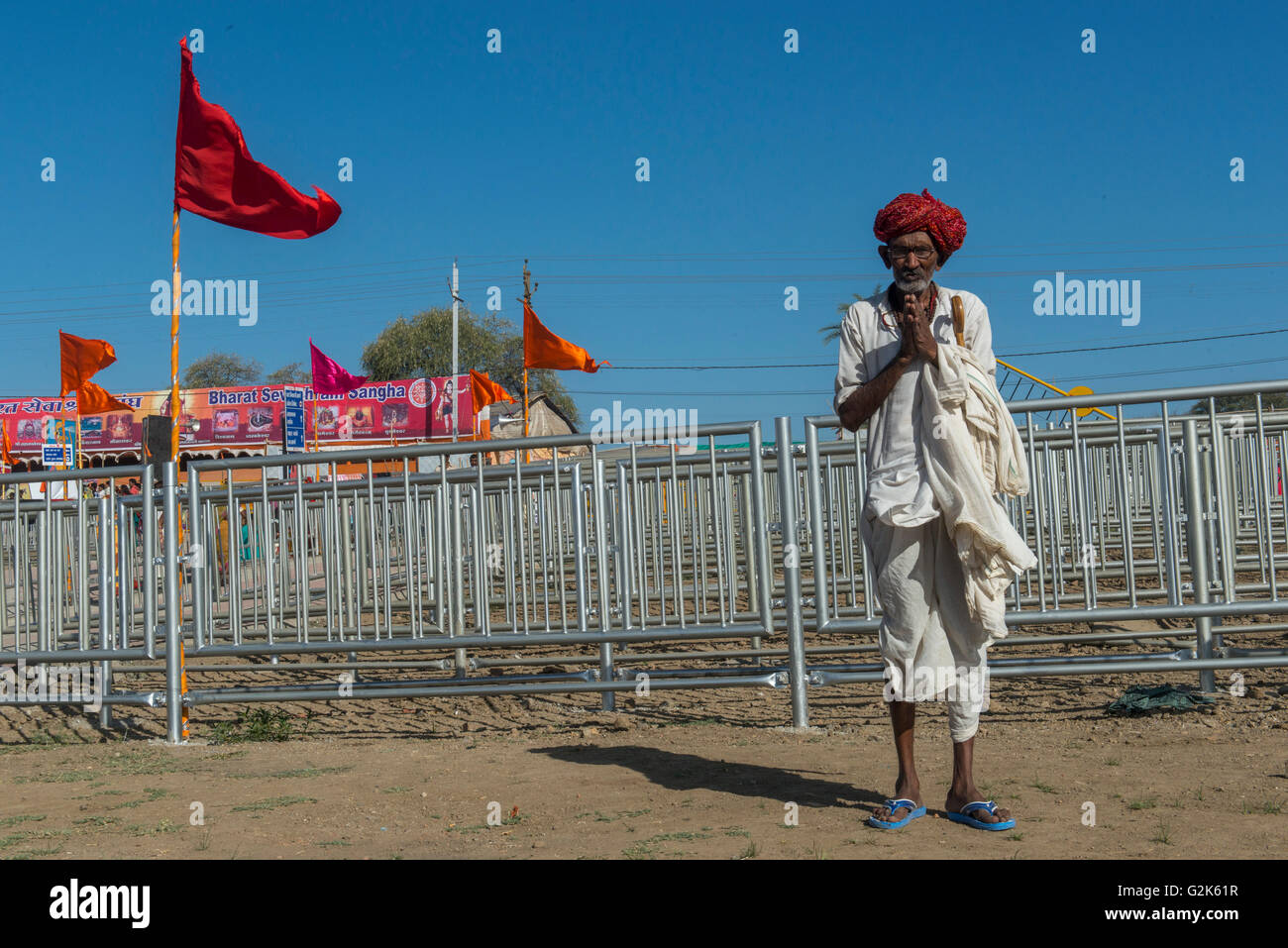 Old Male Pilgrim At Shipra River Ghats, Shahi Snaan (Royal Holy Dip ...