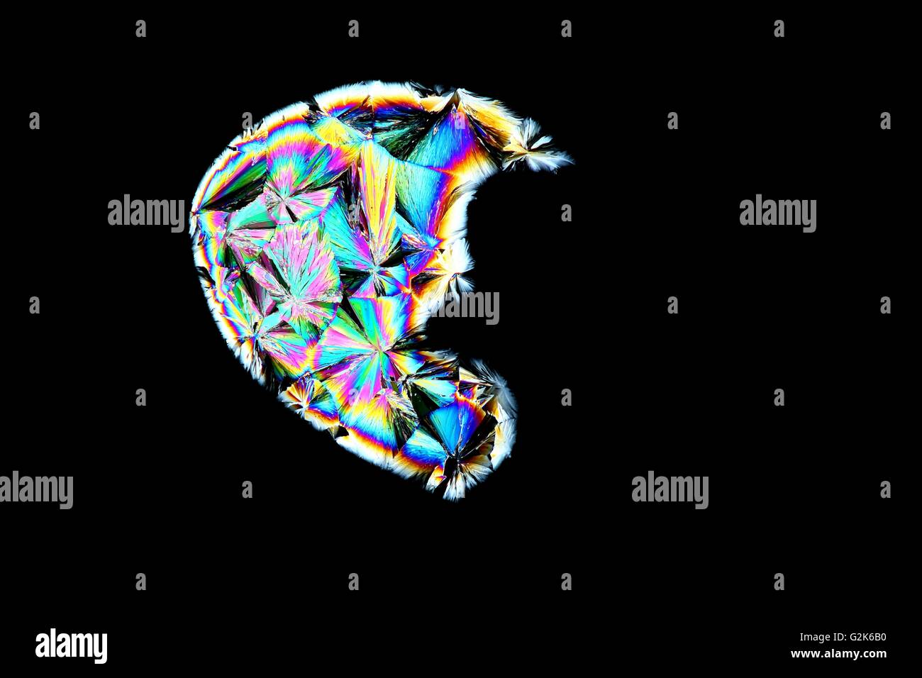 Citric acid crystal microscope hi-res stock photography and images - Alamy