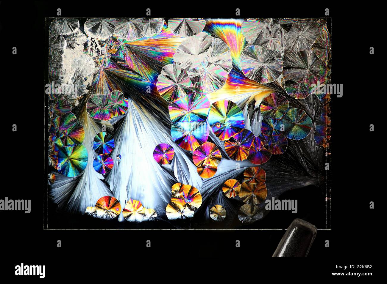 Citric acid crystal microscope hi-res stock photography and images - Alamy