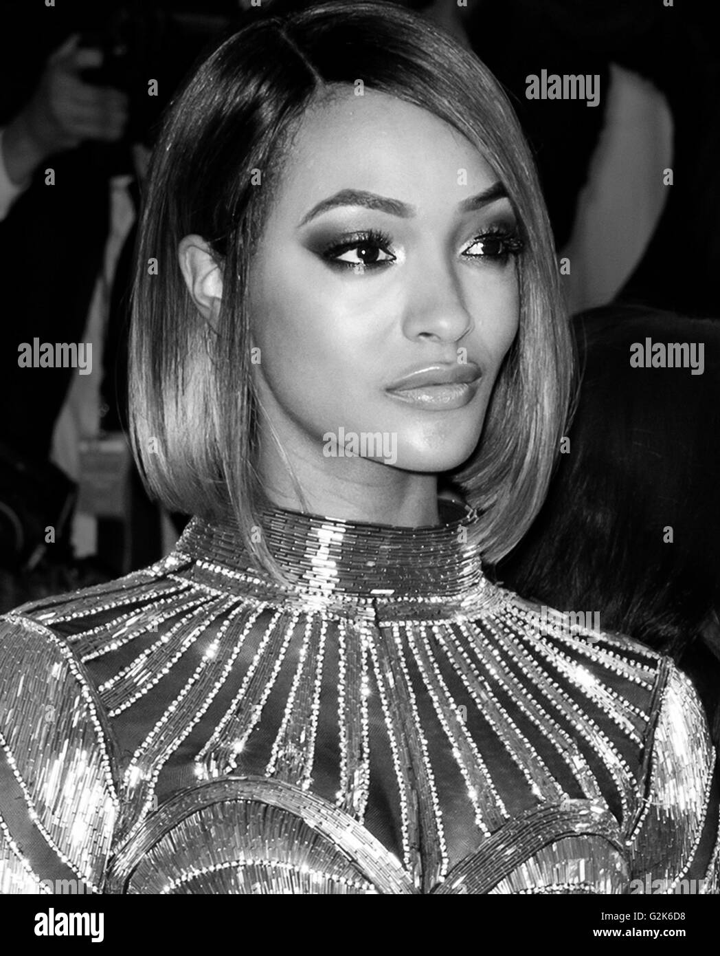 New York City, USA - May 2, 2016: Model Jourdan Dunn attends the 2016 ...