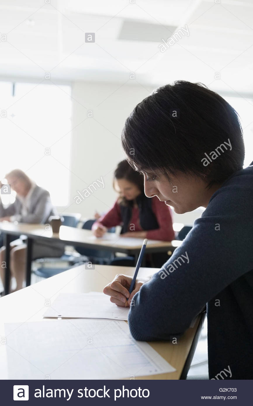 Education test hi-res stock photography and images - Alamy