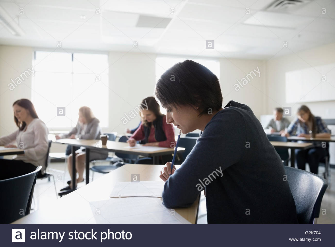 Adult education classroom hi-res stock photography and images - Alamy