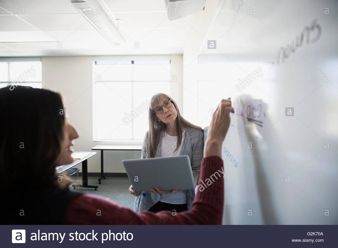Adult with student hi-res stock photography and images - Alamy