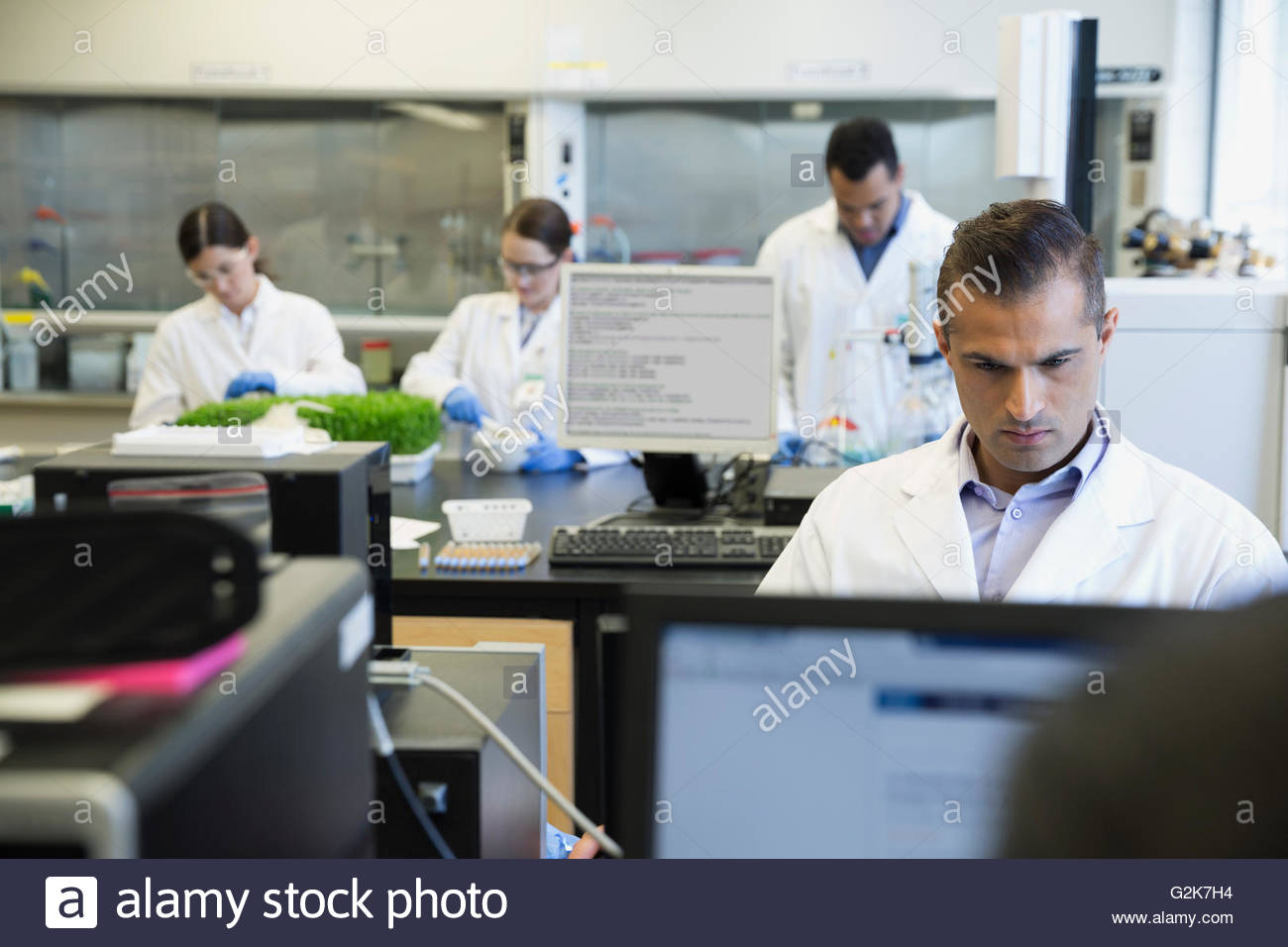 Middle eastern scientist lab group hi-res stock photography and images ...