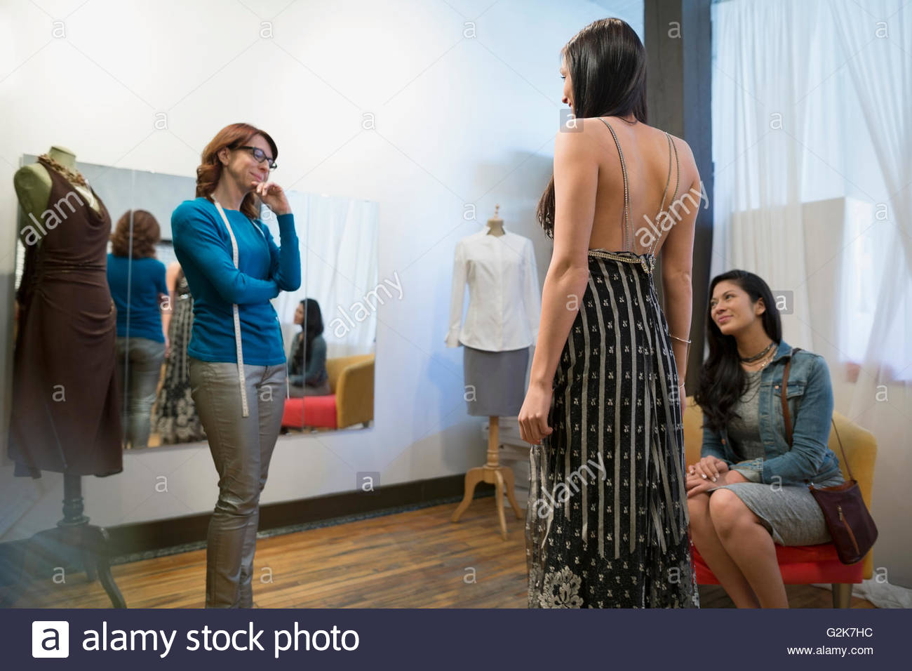 Dress dressmaker hi-res stock photography and images - Alamy
