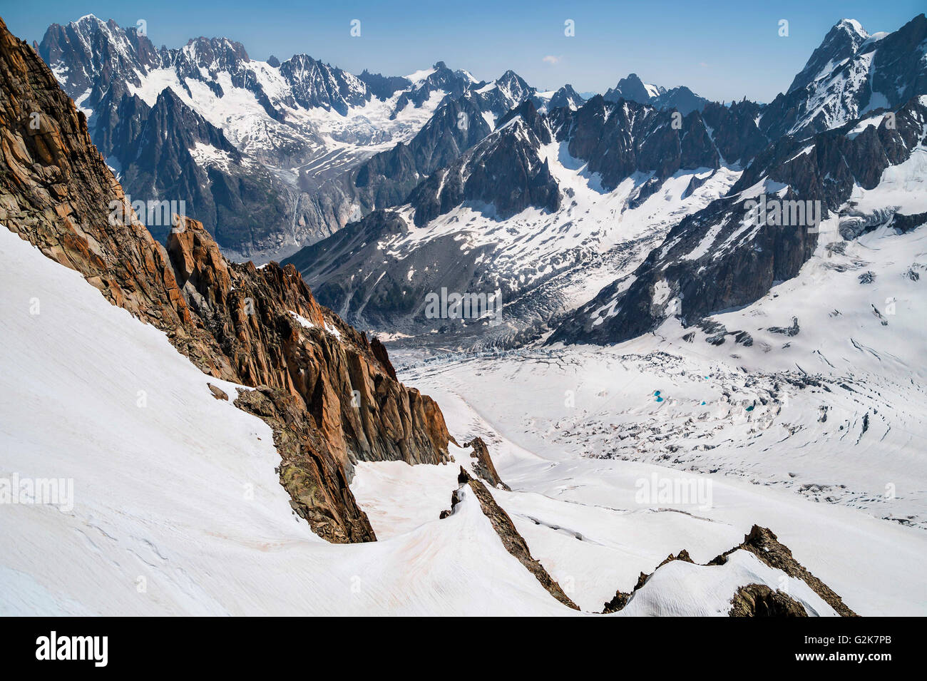 The massif of the mount bianco hi-res stock photography and images - Alamy