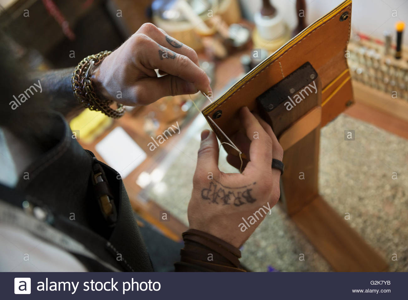 Creativity in leather hi-res stock photography and images - Alamy