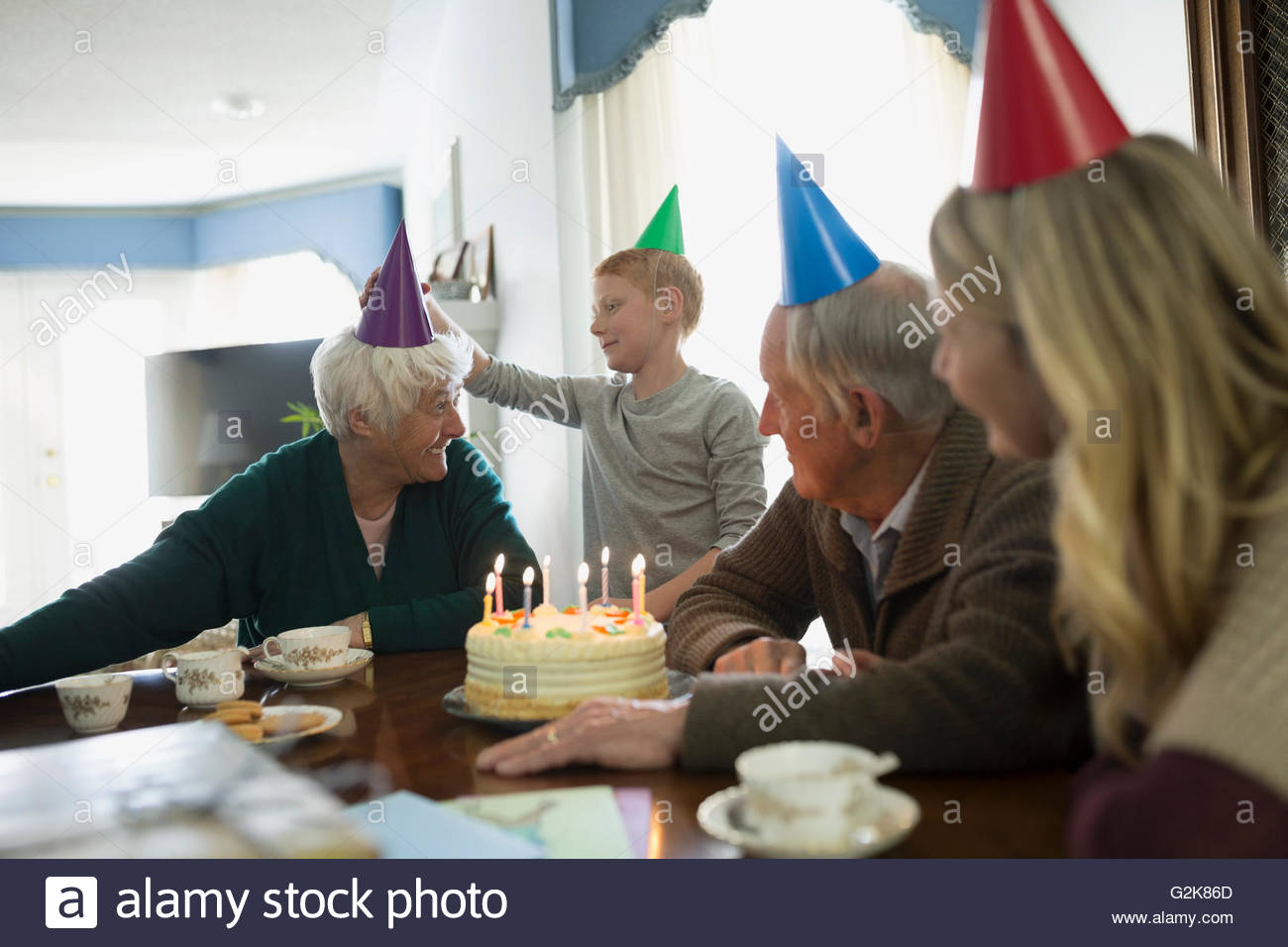 10 birthday celebrating hi-res stock photography and images - Alamy