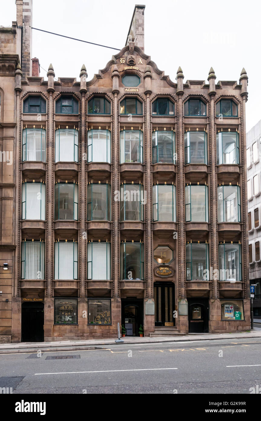 Oriel Chambers in Liverpool was one of the first buildings to feature a ...