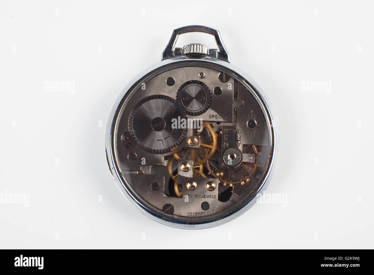 old fashion vintage mechanical watch Stock Photo - Alamy