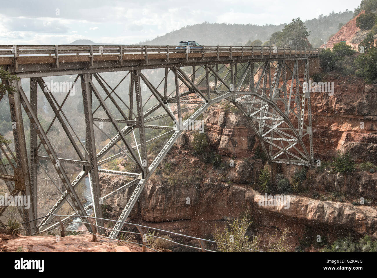 Midgley Bridge in Sedona, Arizona Stock Photo - Alamy